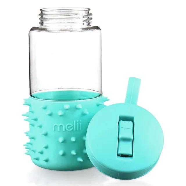 Melii Spikey Water Bottle - Aqua – vanillamummy.com